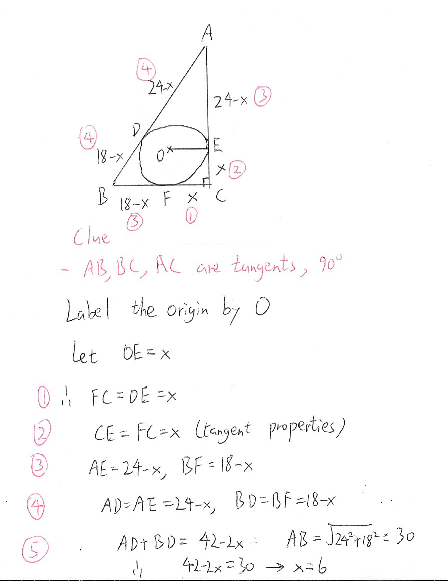 DSE Maths: Plane geometry -- Circles