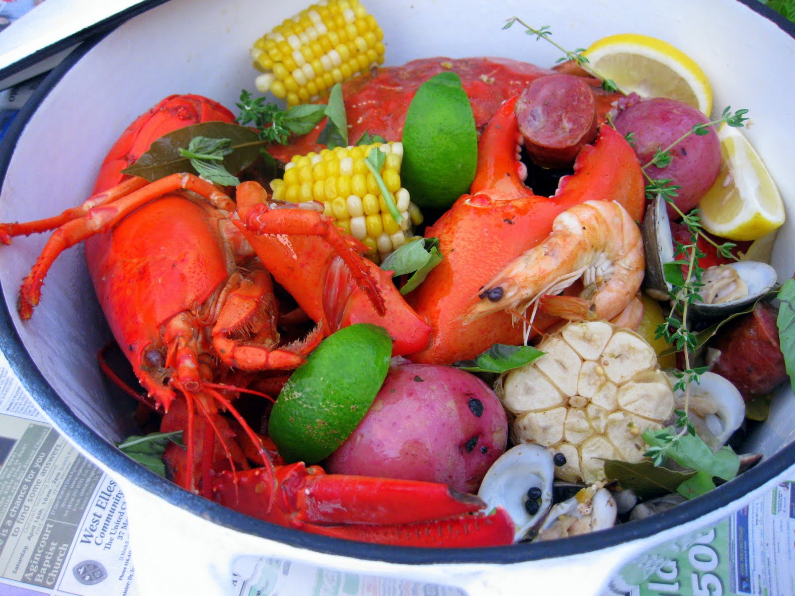 Dragon's Kitchen: Seafood Boil