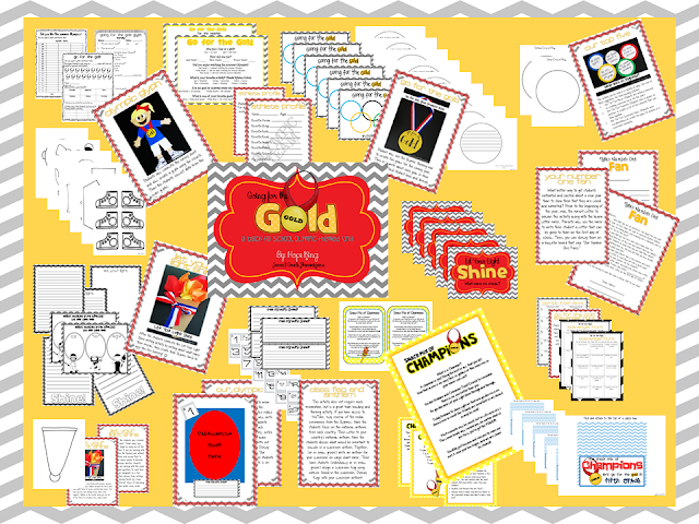 Blog Hoppin': Going for the Gold {and a FREEBIE}