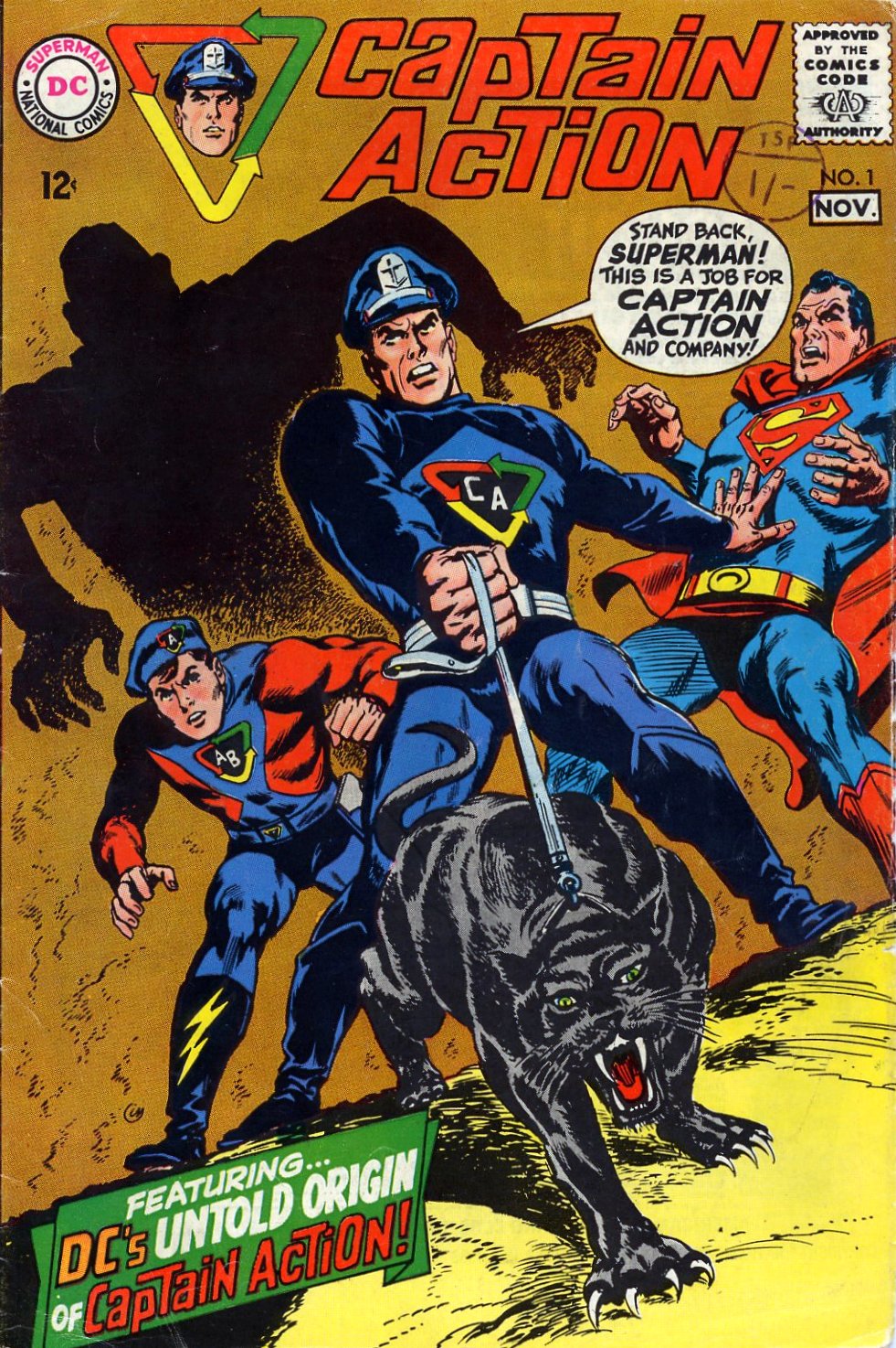 CRIVENS! COMICS & STUFF!: KID KLASSICS: CAPTAIN ACTION-MAN (WITH COMICS ...