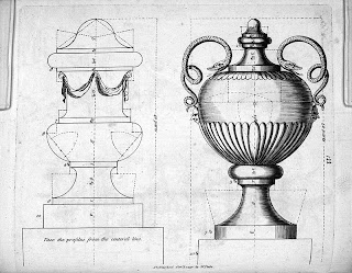 surface fragments: Decorative Urns in Drawings and Paintings