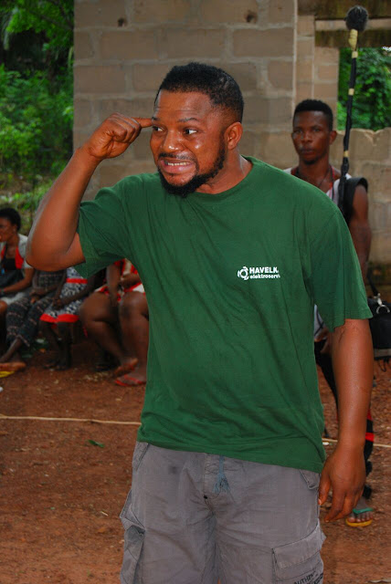 Nollywood Actress Eve Esin Produces First Movie... See Location Photos ...