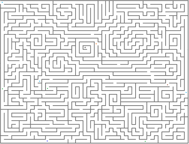 Princess Pencil Puzzle: COLOR PICTURE MAZE #1 - BEGINNER LEVEL