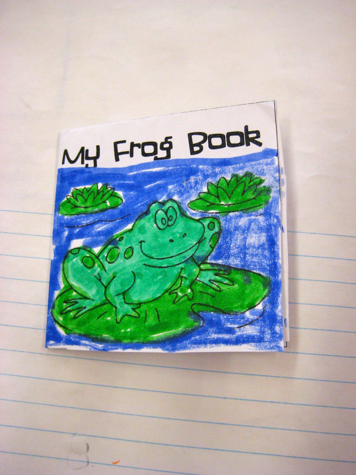Ms. Liebel's Classroom: Science Journal - Frog Unit