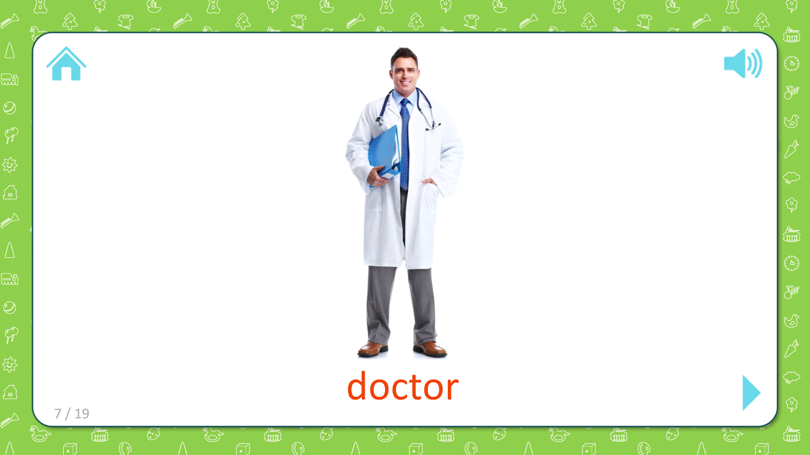 FlashCards For Kids: Doctor - Professions [Occupations] - Flashcards ...