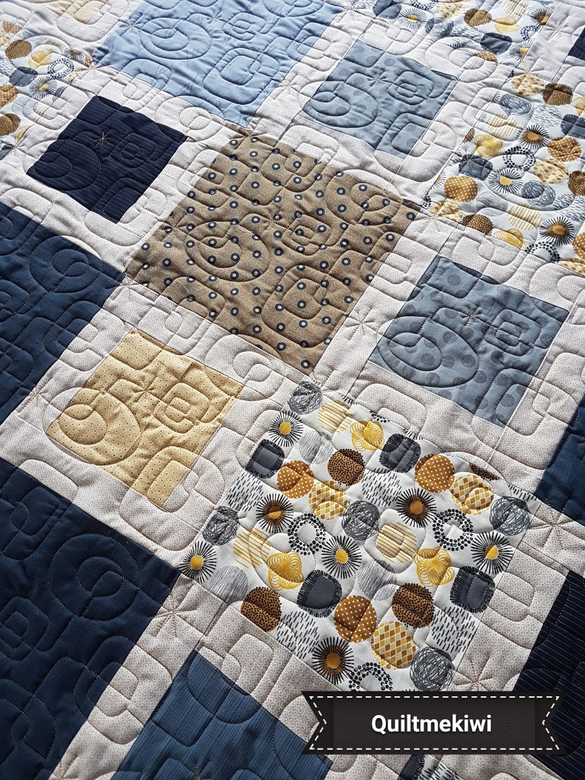 quiltmekiwi: Edge to Edge, All Over Quilting Design, Panto Quilting