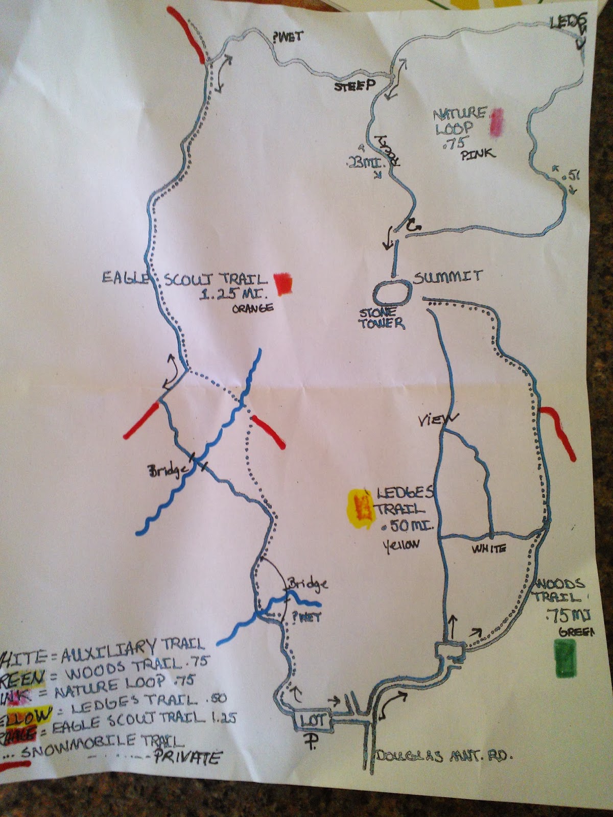 Douglas Mountain, Baldwin/Sebago Maine