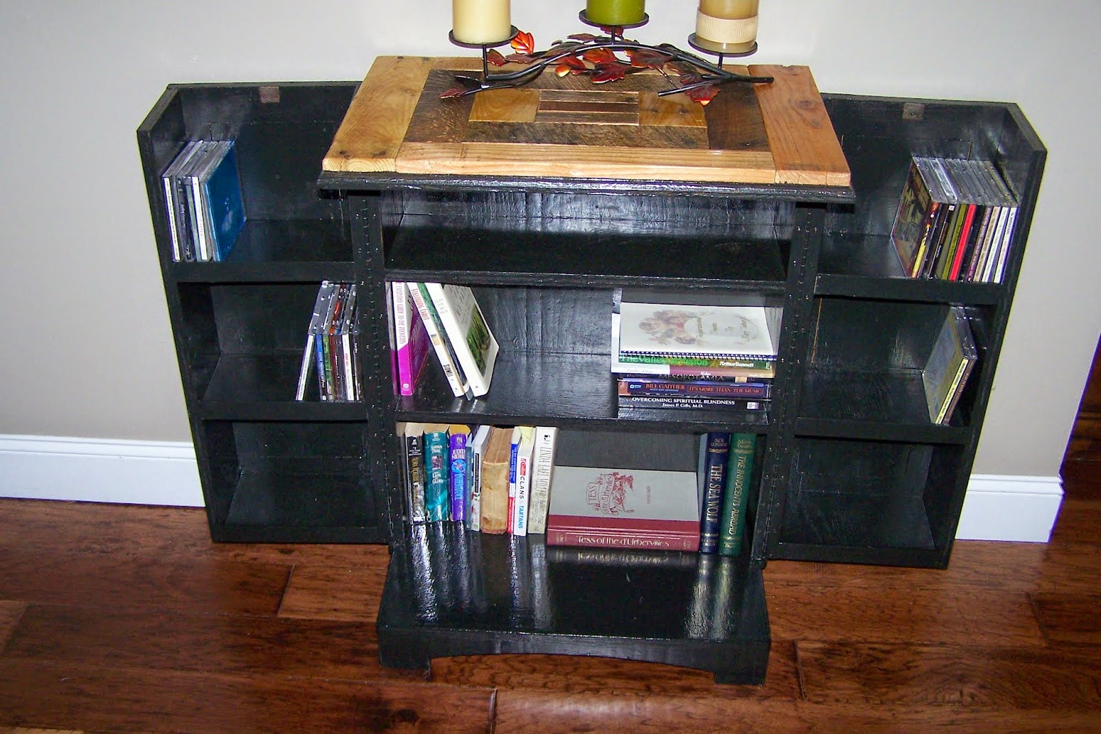 Handy ReDesigns by James: Cherry-topped CD/Storage Cabinet: $75