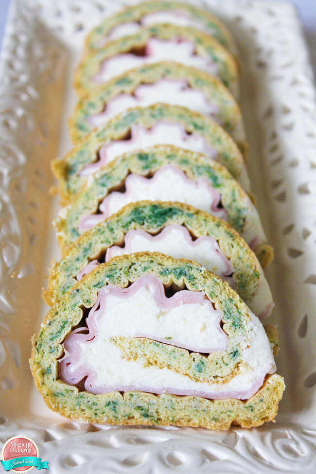 Magična oklagija: Zeleni rolat sa listovima mlade rotkvice