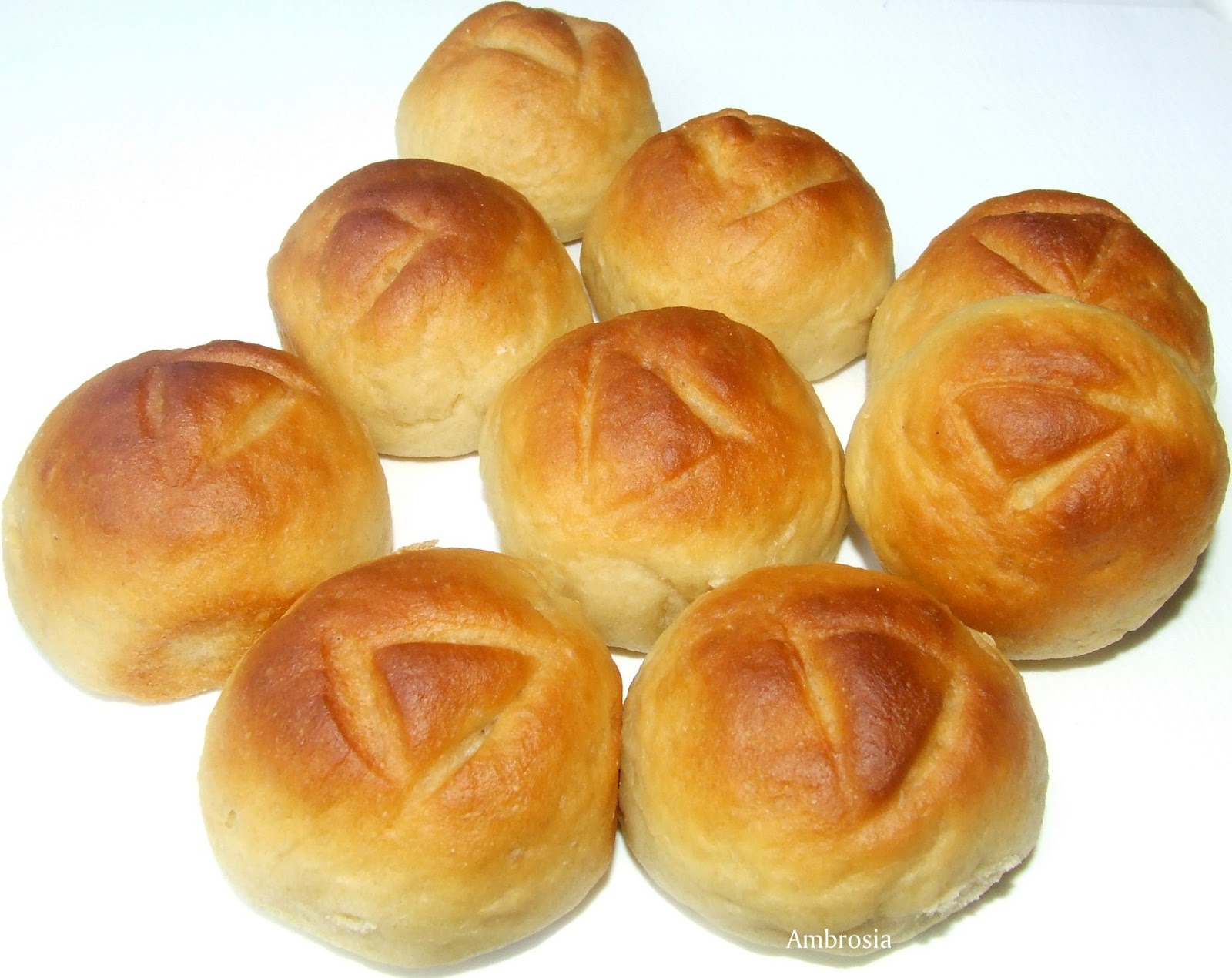 MILK AND HONEY ROLLS | Ambrosia