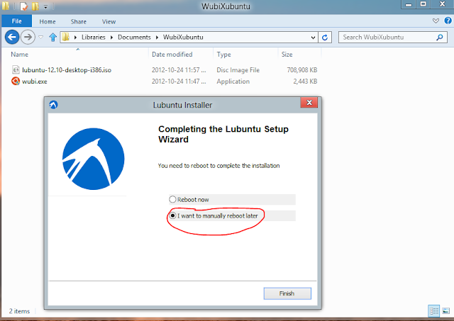 Ubuntu with Wubi: Tricking Wubi into installing Xubuntu 12.10