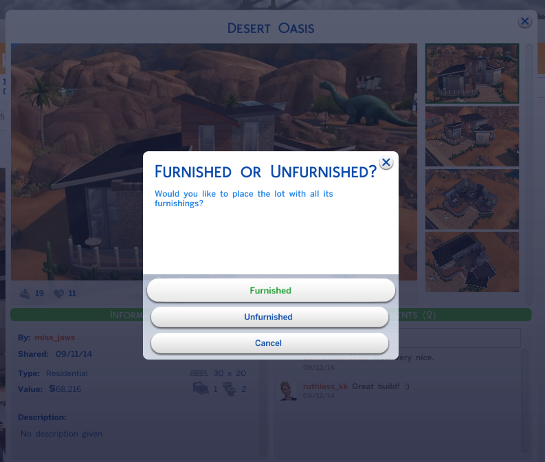 Simply Ruthless: Tutorial: Using the Sims 4 Gallery