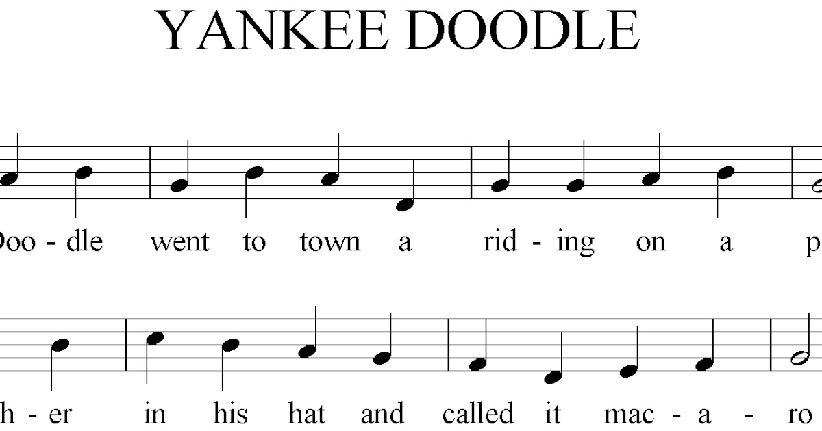 Yankee Doodle | Test 2 Music a la Abbott