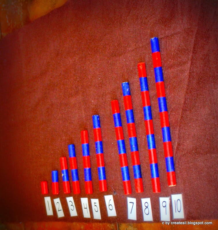 Create: Math materials made at home part 1