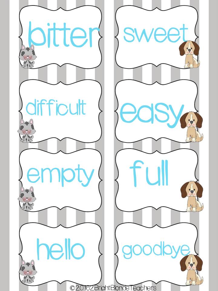 2BrightBlondeTeachers: Celebrate National Opposite Day!