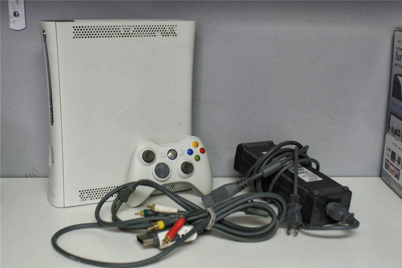 MICROSOFT XBOX 360 WHITE CONSOLE 2009 ~ Gold Crafters Exchange