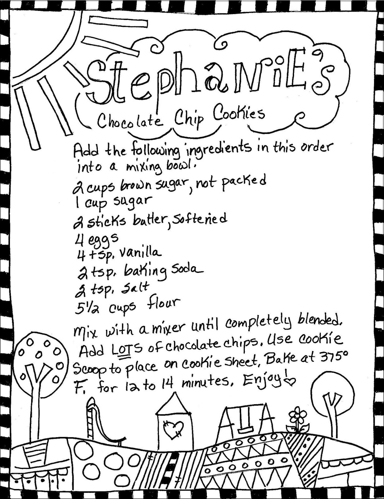 Craftin' Bliss: !!! Let the 30-Day Coloring Challenge Commence