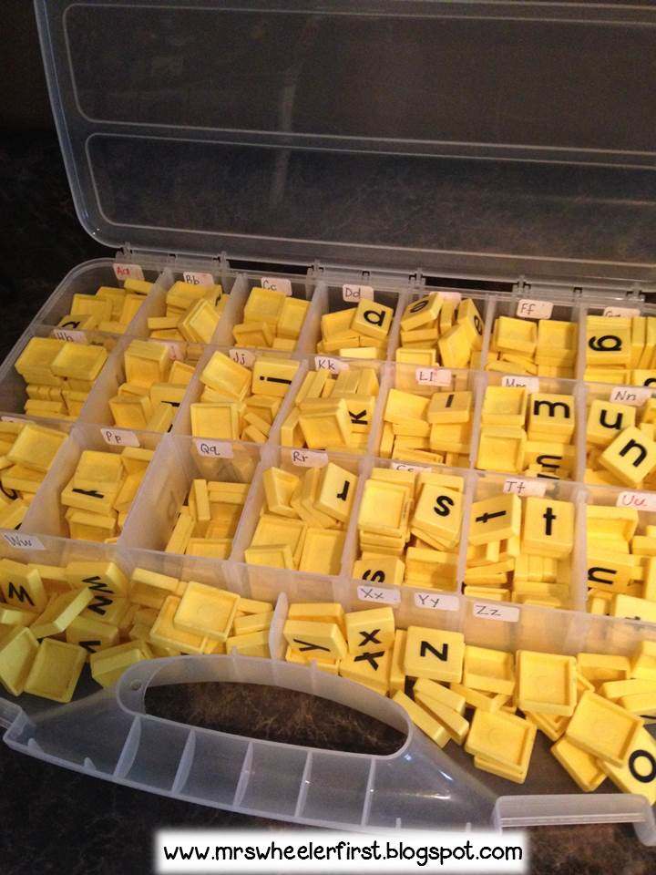 Mrs. Wheeler's First Grade Tidbits: Fry's First 100 Read, Write, Build