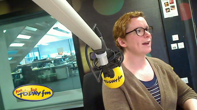 What's Ann Gleeson wearing today