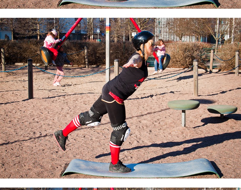 All Derby Drills: Dynamic stretching: Inverted Hamstring