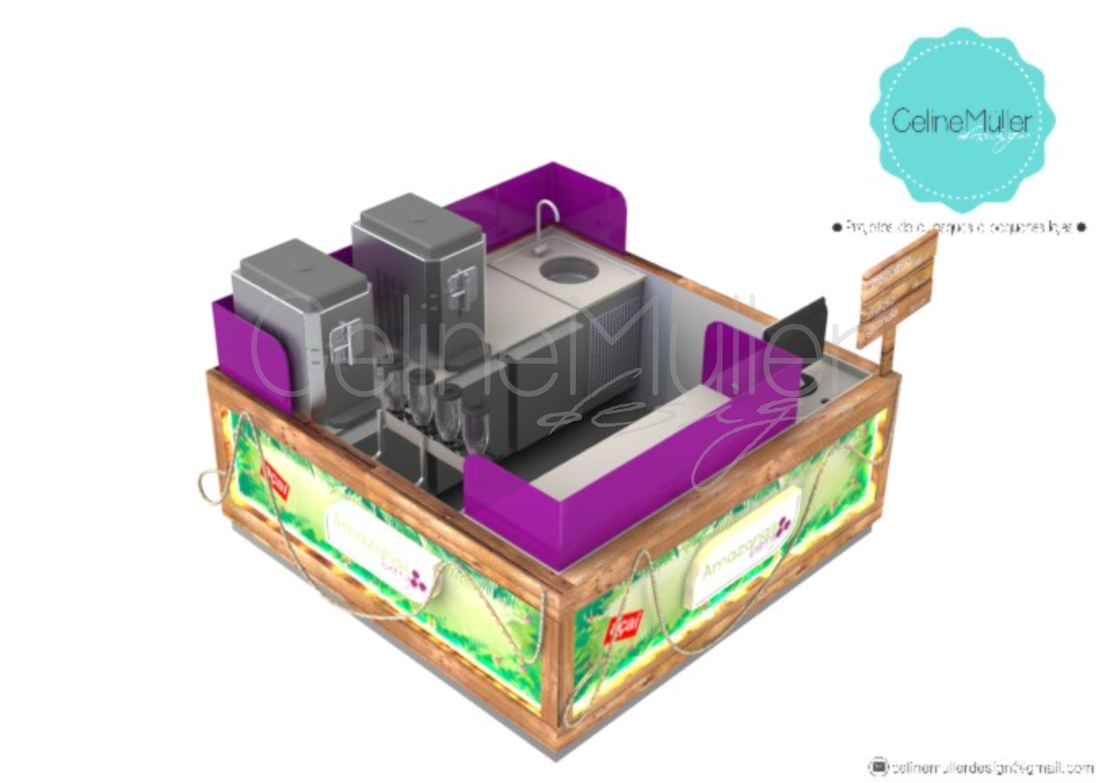 Celine Muller Design: Comunicação Visual - Quiosque