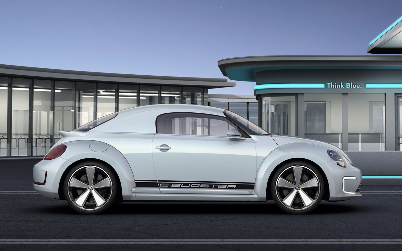 Volkswagen E-Bugster Concept made world debut at 2012 North American ...