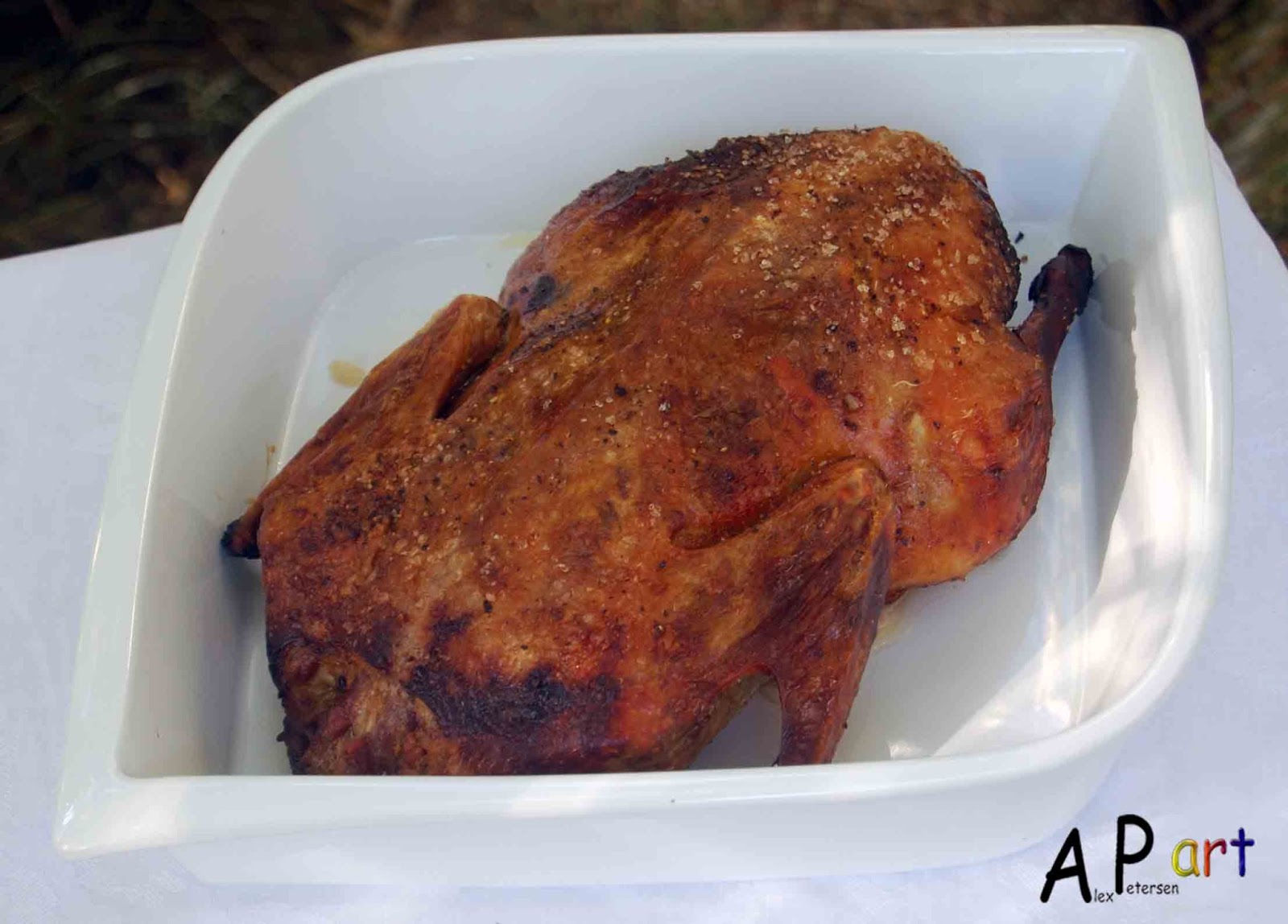 Alex the Contemporary Culinarian: Roast Duck with Pear and Dates