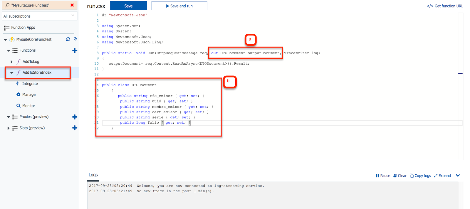 Inserting Data with Azure Functions in CosmosDB Inserting Data with Azure Functions in CosmosDB