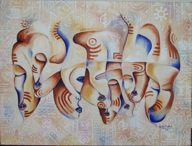 Ghanaian Art (Ahudee): Ofei Darko, one of Ghana's best artists, like ...