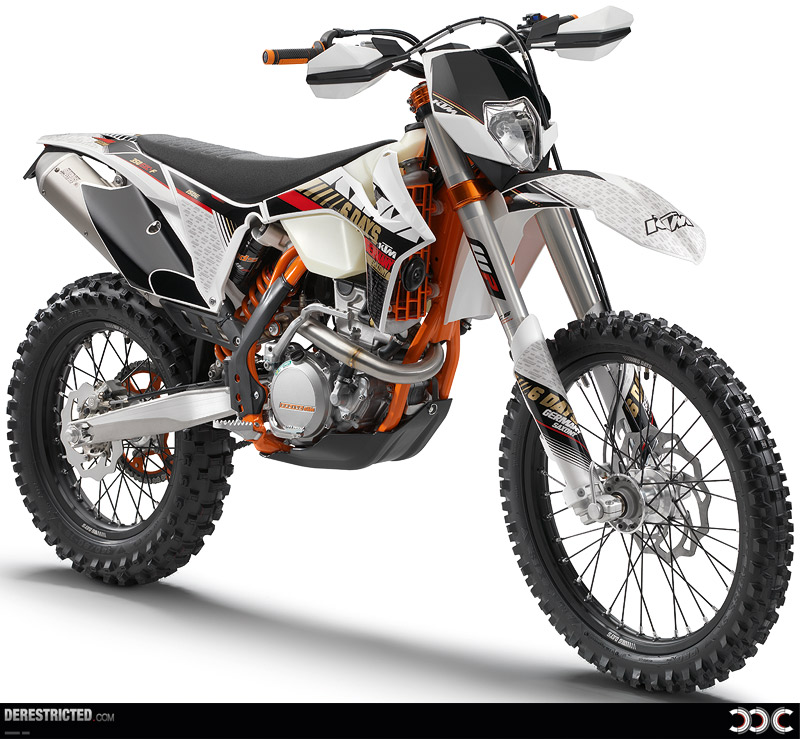 Modification Motorcycle: KTM 2013 350EXC-F Six Days Review