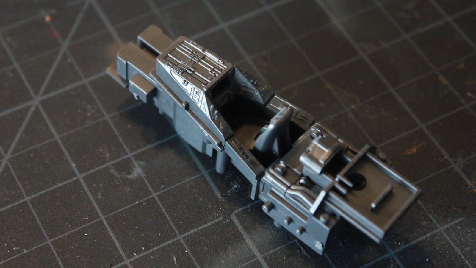 Bandai 1/48 scale X-Wing Model Build: Pt II Cockpit Assembly, Photo ...