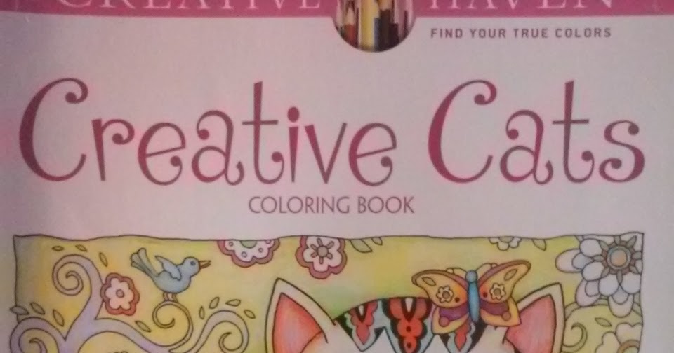 A Heep of Everything: Adult Coloring Book Review: Creative Cats