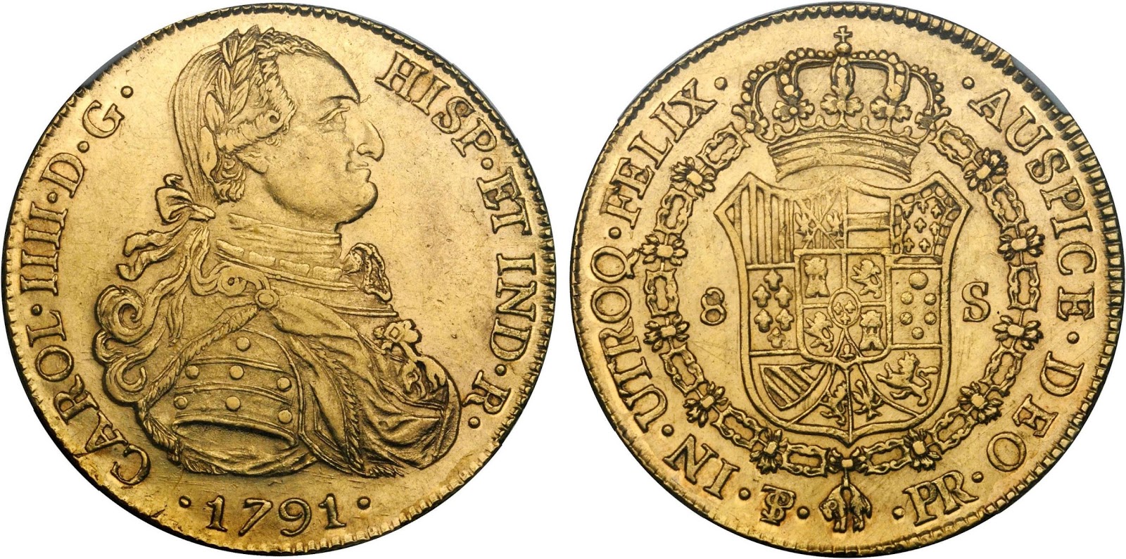 O Real de a ocho do vice-reinado de La Plata