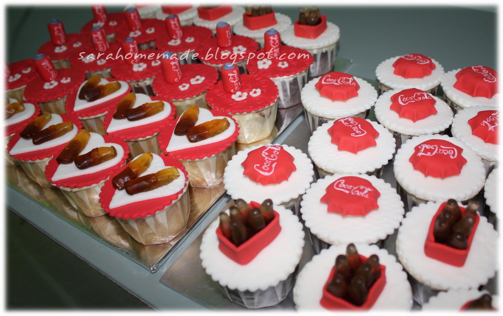 Sarah Homemade: Coca-cola cake & cupcakes