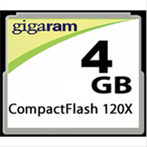 Compact Flash Cards: Flash memory cards with different types of memory ...