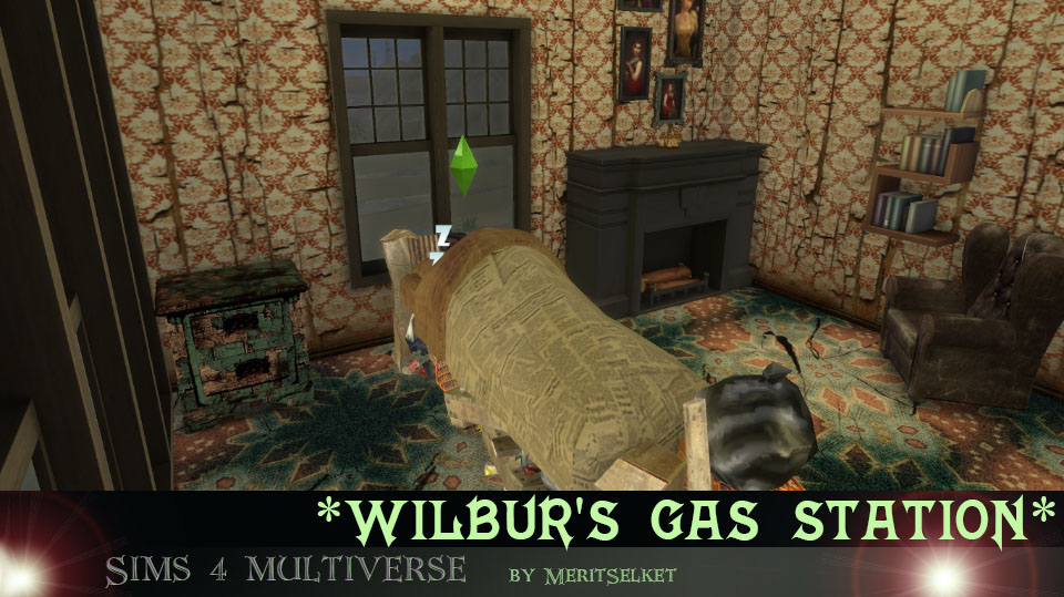 Sims4 Multiverse: Wilbur' s Gas Station