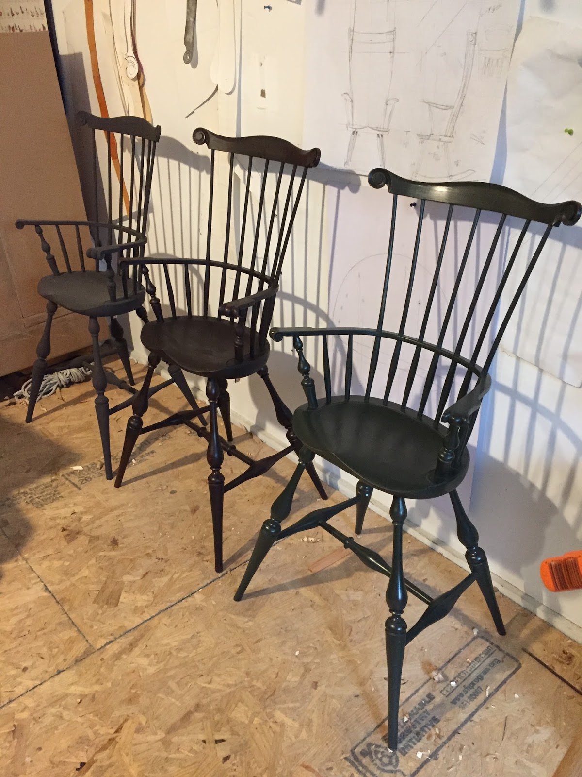 Peter Galbert Chair Notes, Windsor Chairs