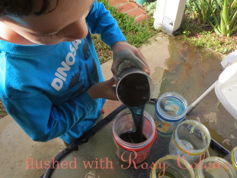 Flushed with Rosy Colour: Coloured Water Activity