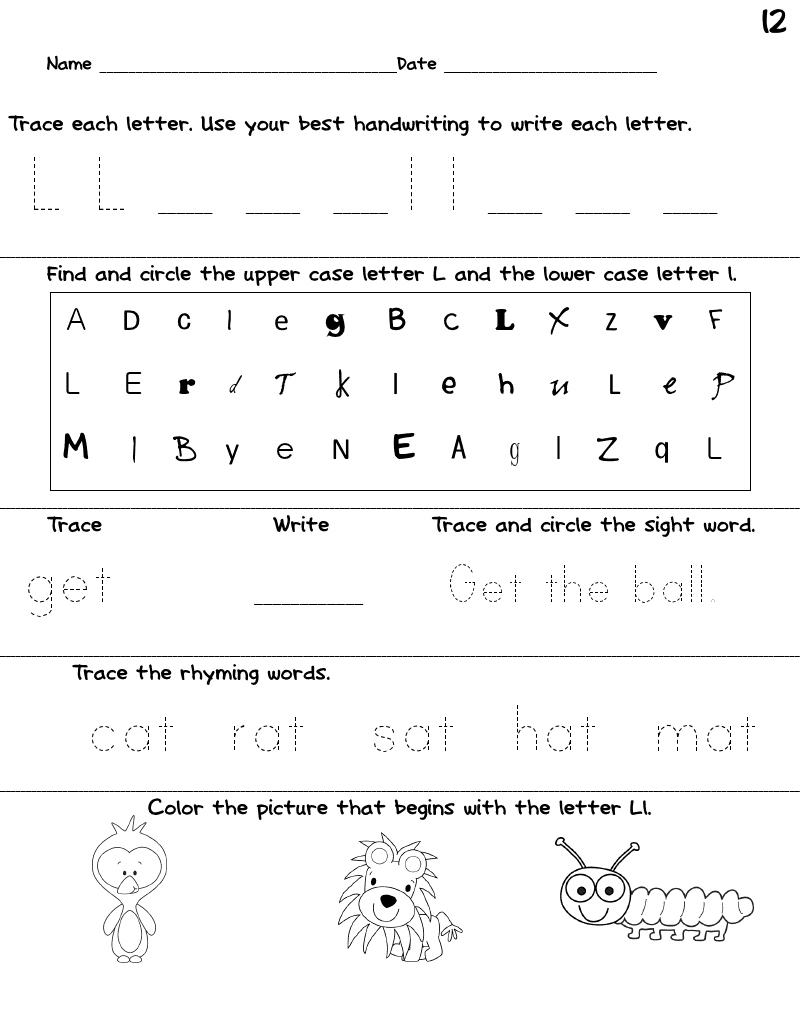 Lovely Literacy & More: Language Arts Morning Work/ Review 1