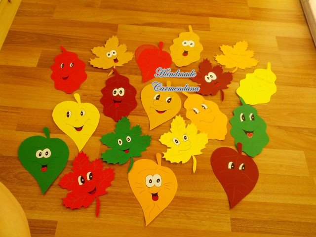 decoratiuni handmade: Frunze de toamna