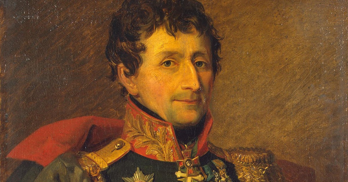 Portrait of Iosif N. Gallatte - George Dawe | Endless Paintings