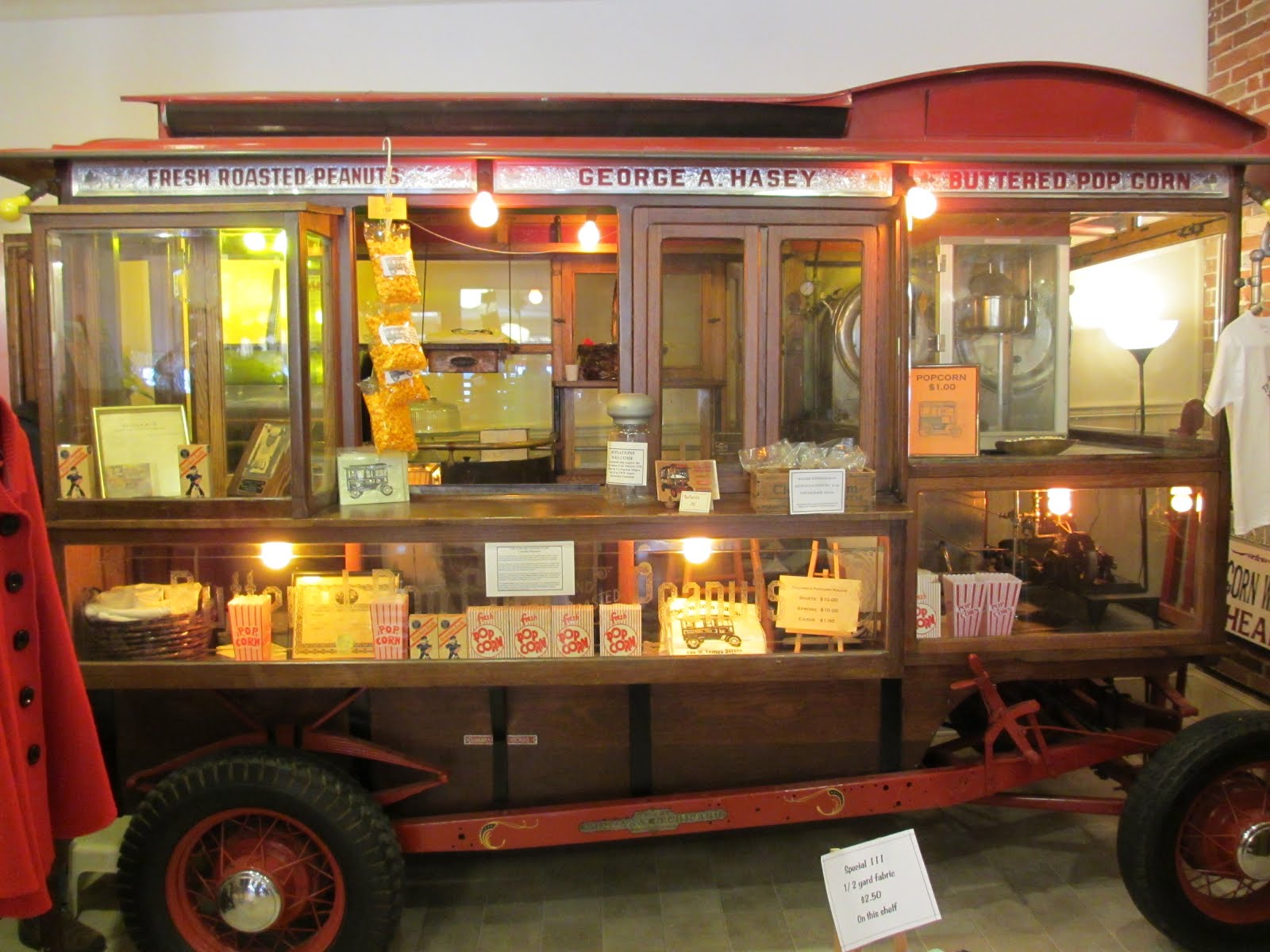 Wagner Feed: Dunbar popcorn wagon