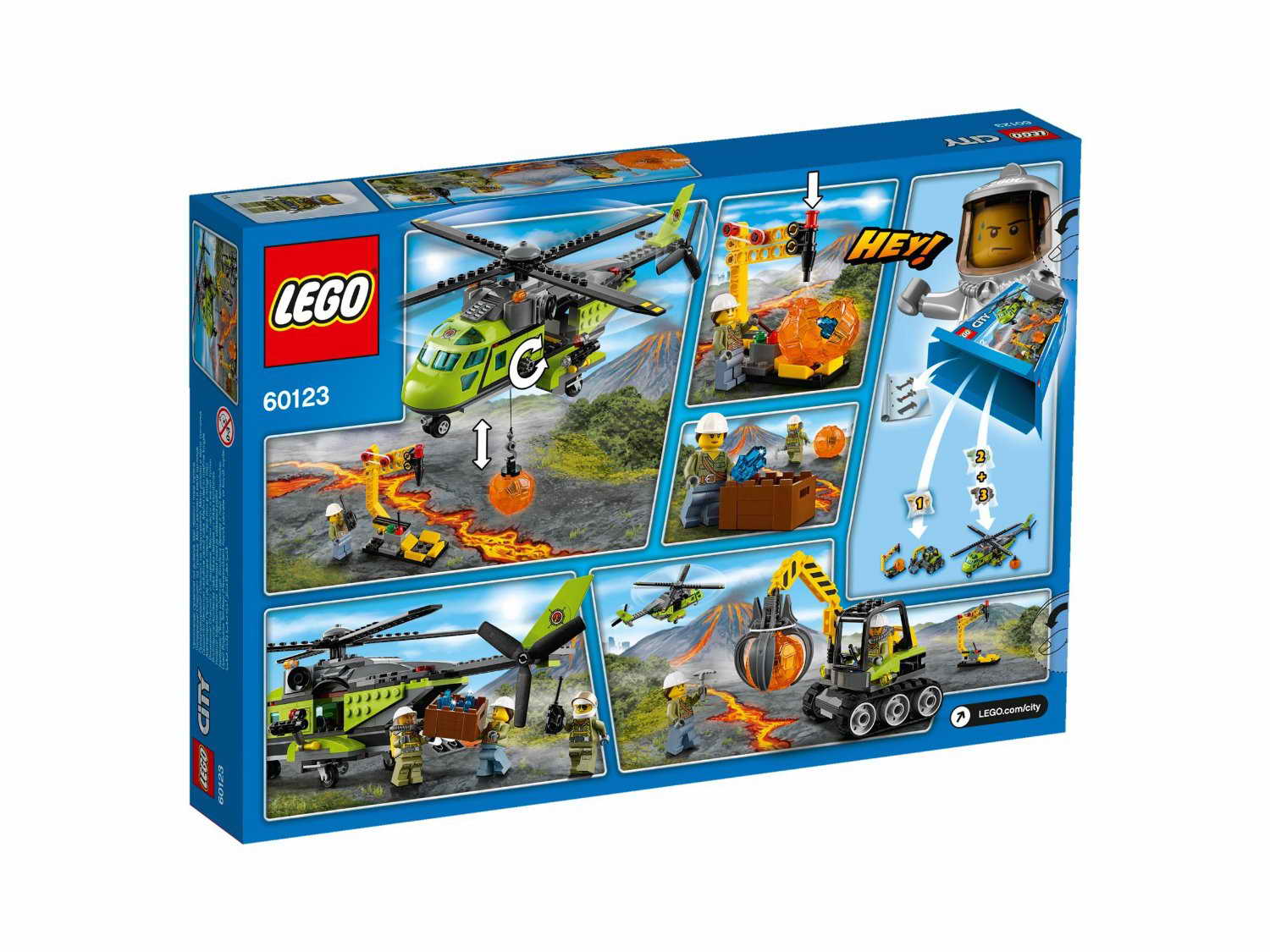 LEGO gosSIP: 130416 LEGO 60123 Volcano Supply Helicopter box art and ...