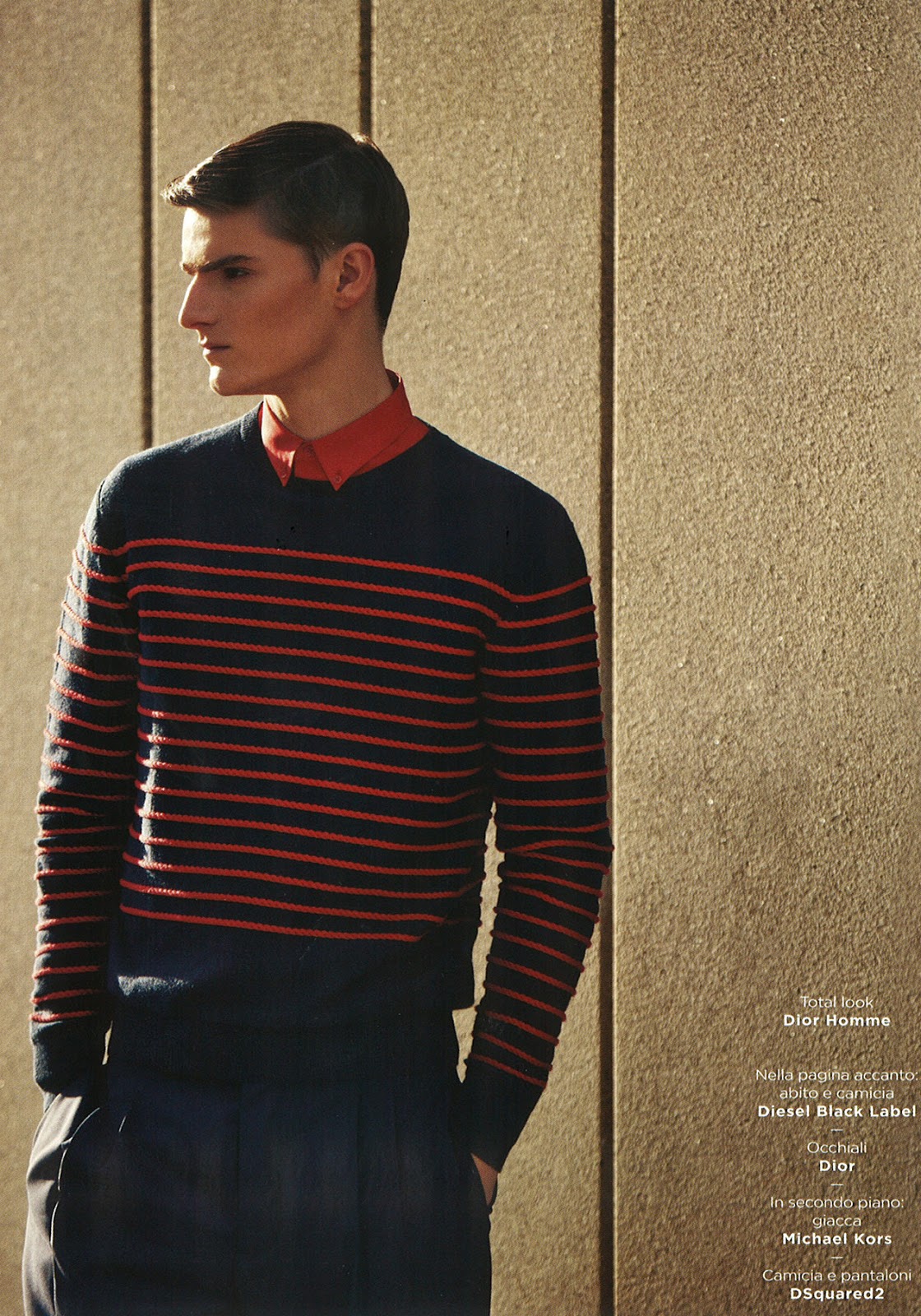 Bananas Models: Alexander Beck and Rafa for GQ Style Italy