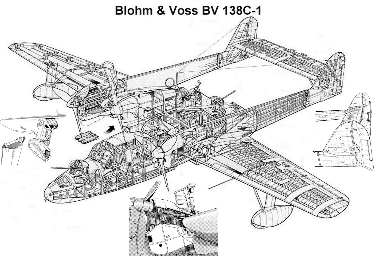 AVIÕES MILITARES: Blohm & Voss Bv 138