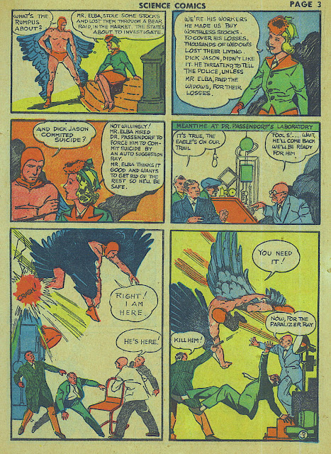 Four-Color Shadows: The Eagle-Emil Gershwin-1940