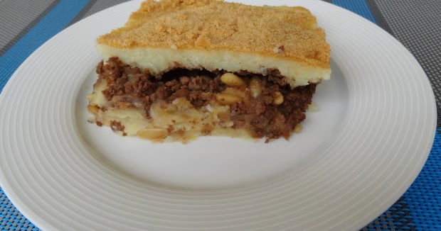 Baked Mashed Potatoes With Meat Recipe | Arabic Food Recipes