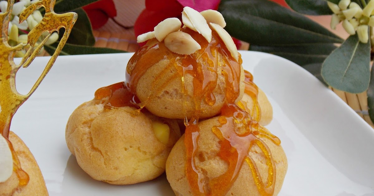 Choux caramel | Apriti Sesamo - Cucina greca e non solo