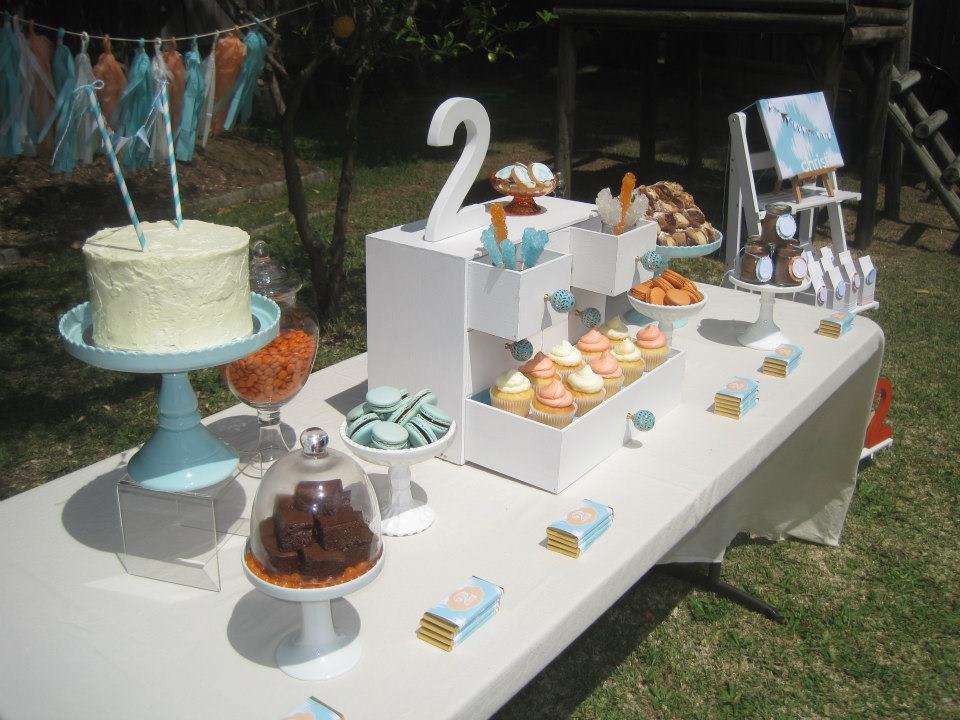 Little Big Company | The Blog: Aqua and Orange themed 2nd Birthday by ...