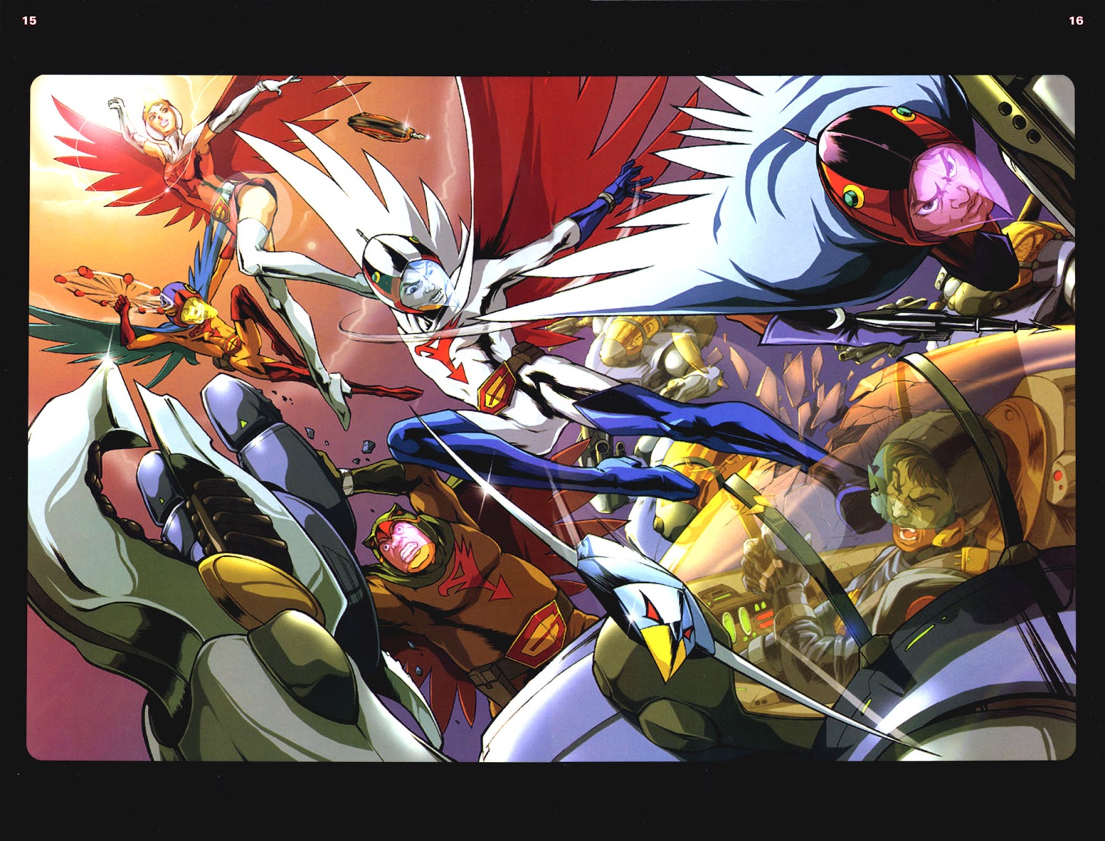 Itinerario a Balura: Gatchaman en Top Cow